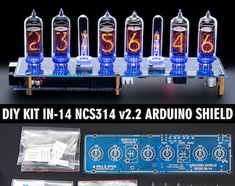 Nixie Tubes Clock IN-14 Arduino Shield column Sockets - Etsy