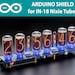IN-18 Arduino Shield Nixie Tubes Clock NCS318 With Columns TUBES OPTIONAL - Etsy
