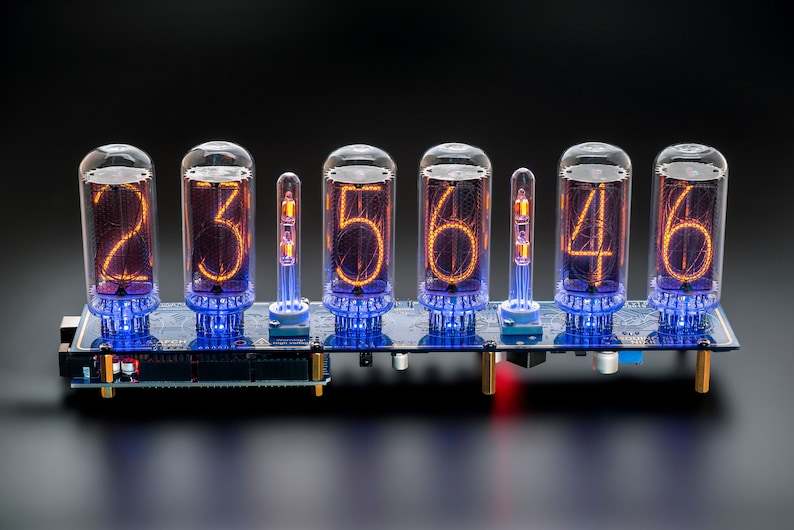 IN-18 Arduino Shield Nixie Tubes Clock NCS318 With Columns TUBES ...