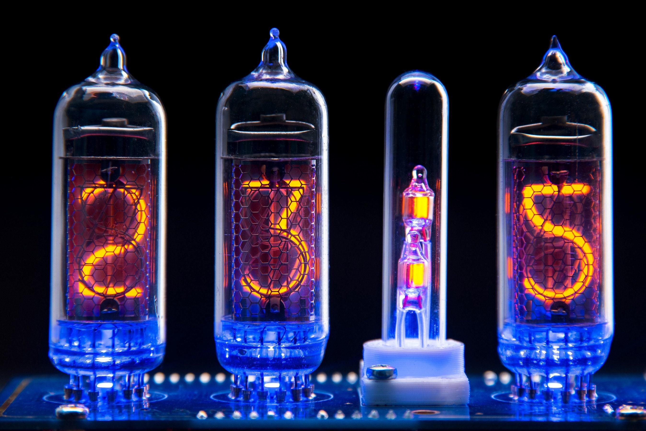 Nixie Tubes Clock IN-14 Arduino Shield arduino GPS Temp. - Etsy
