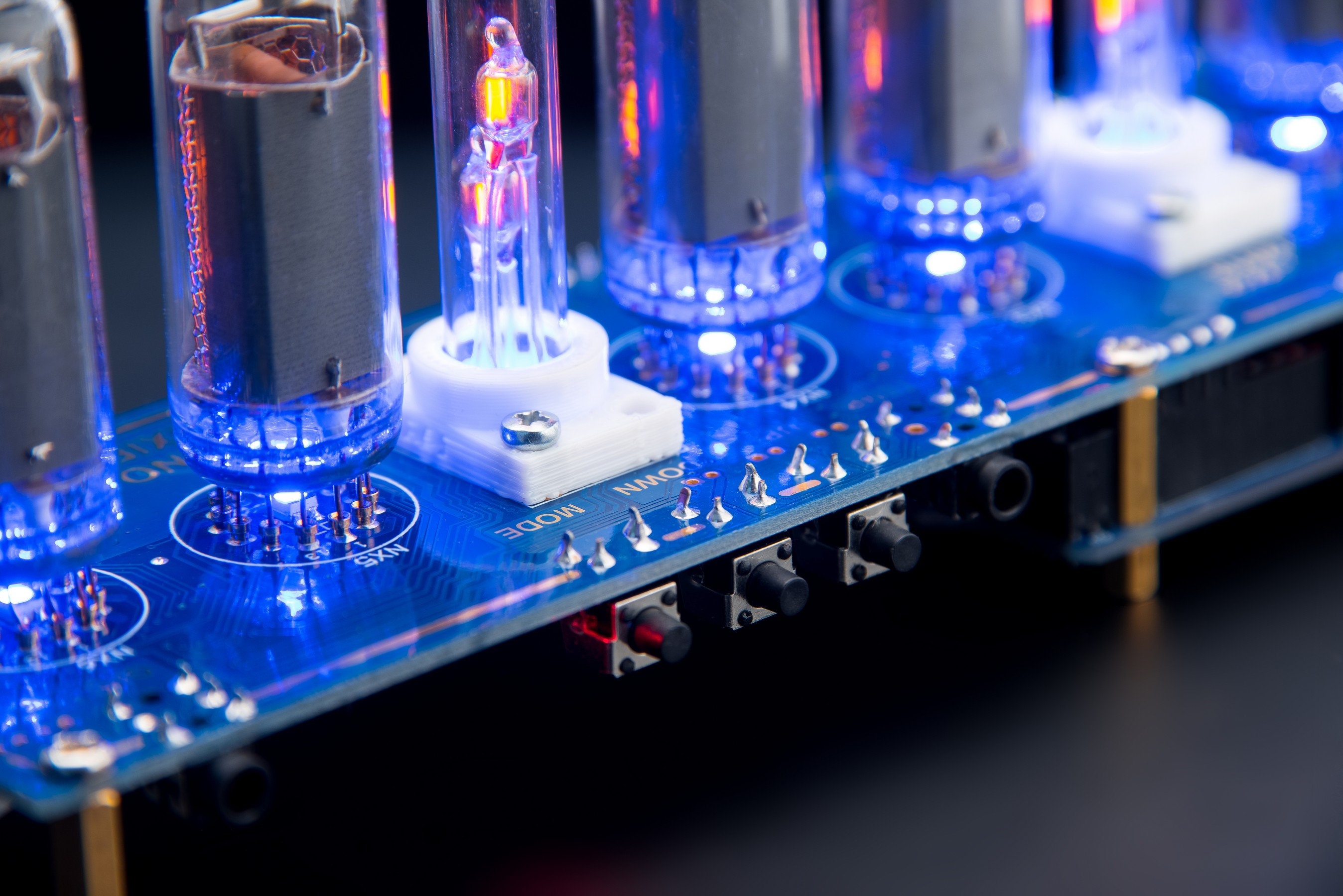 Nixie Tubes Clock IN-14 Arduino Shield arduino GPS Temp. - Etsy