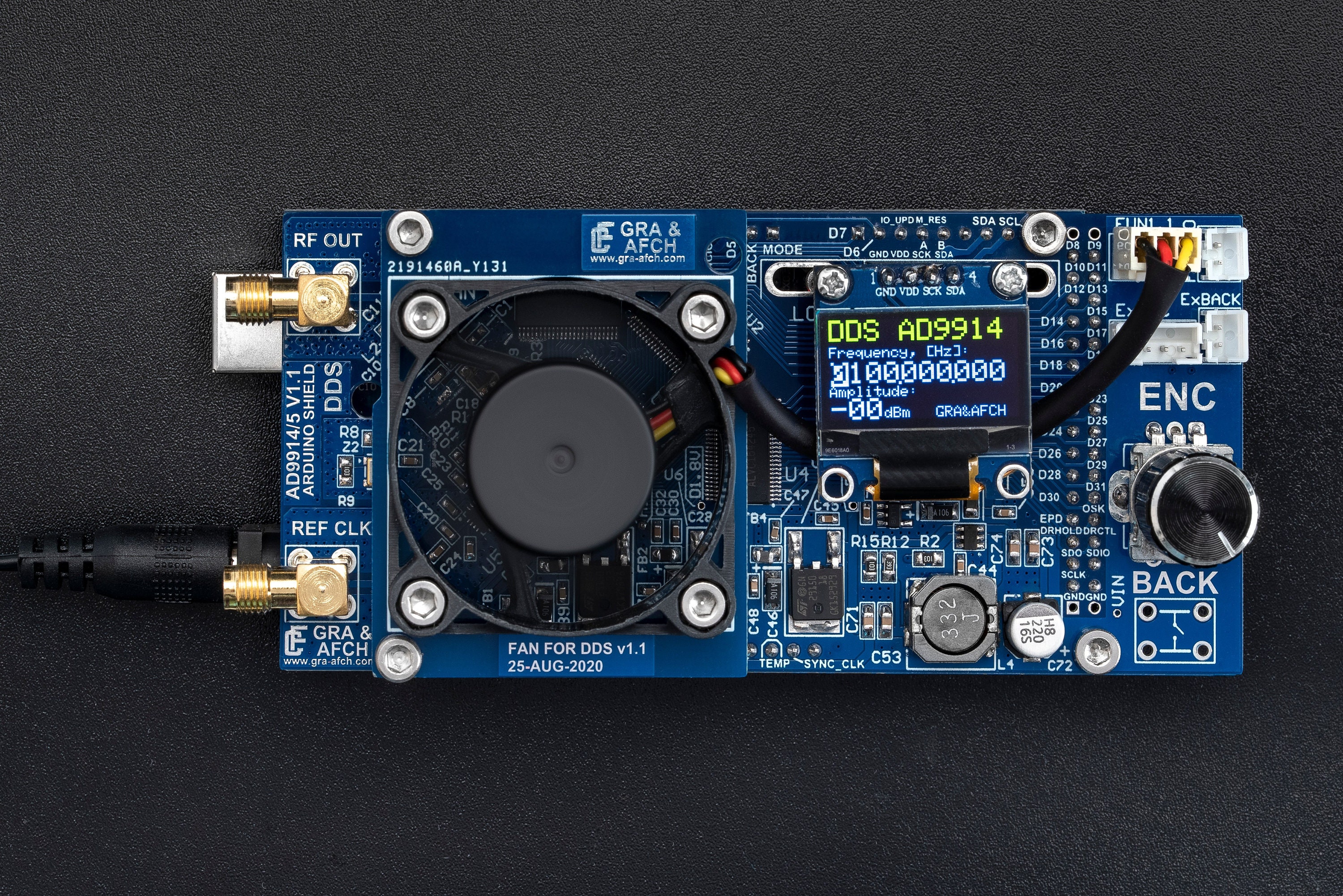 DDS AD9914 Arduino Shield RF Signal Generator 1.4ghz 3.5ghz - Etsy UK