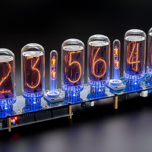 IN-18 Arduino Shield Nixie Tubes Clock NCS318 With Columns TUBES OPTIONAL - Etsy