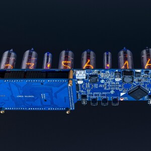 Nixie Tubes Clock IN-14 Arduino Shield arduino GPS Temp. - Etsy