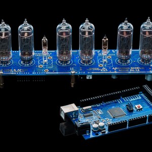 Nixie Clock on IN-14 Tubes With Shield NCS314 V2.2 With Arduino (uno or ...