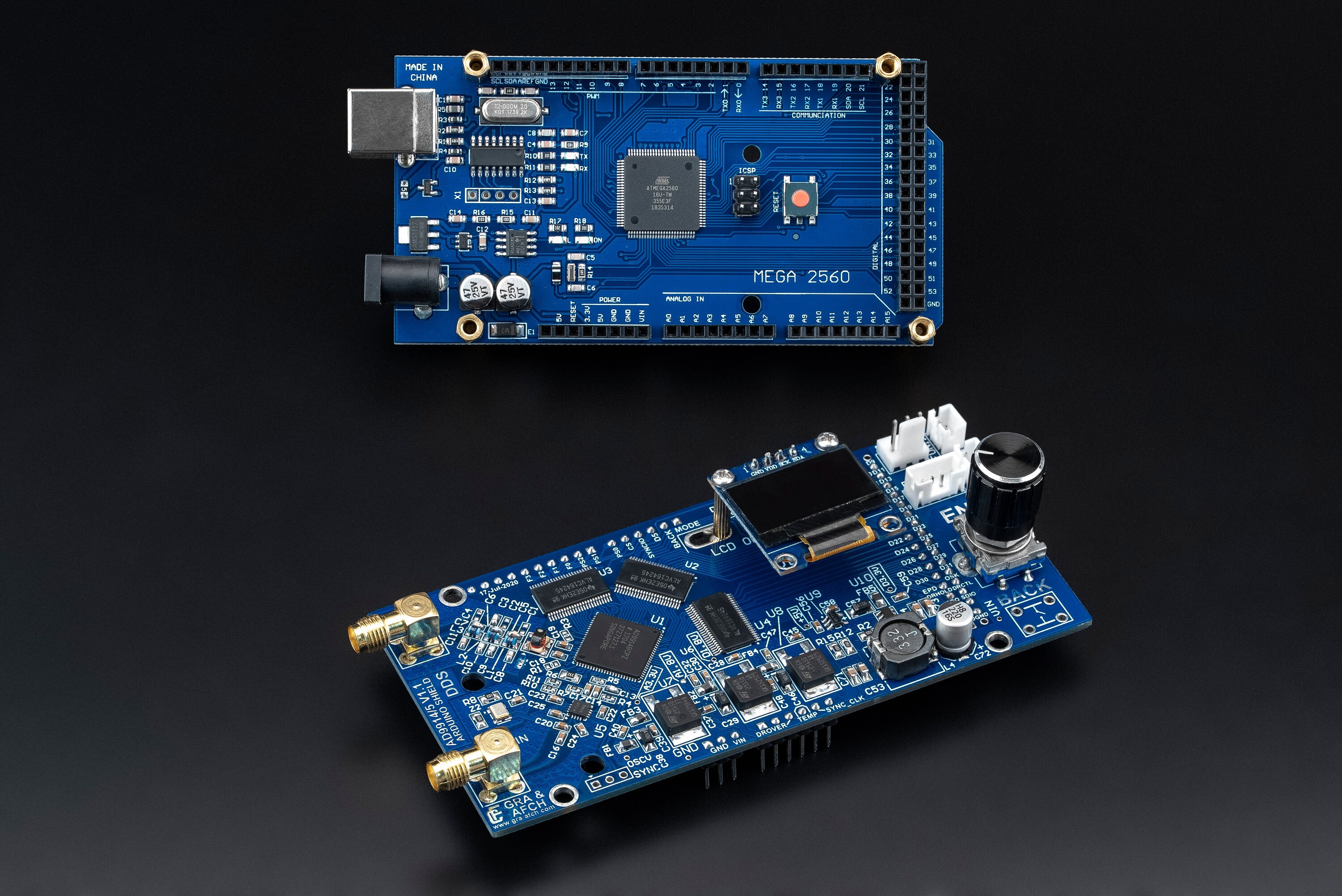 DDS AD9914 Arduino Shield RF Signal Generator 1.4ghz 3.5ghz - Etsy UK