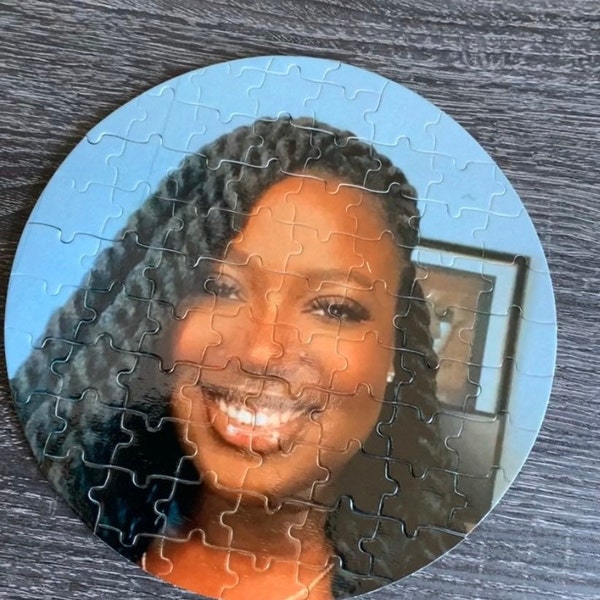 Round Jigsaw Puzzle - Etsy