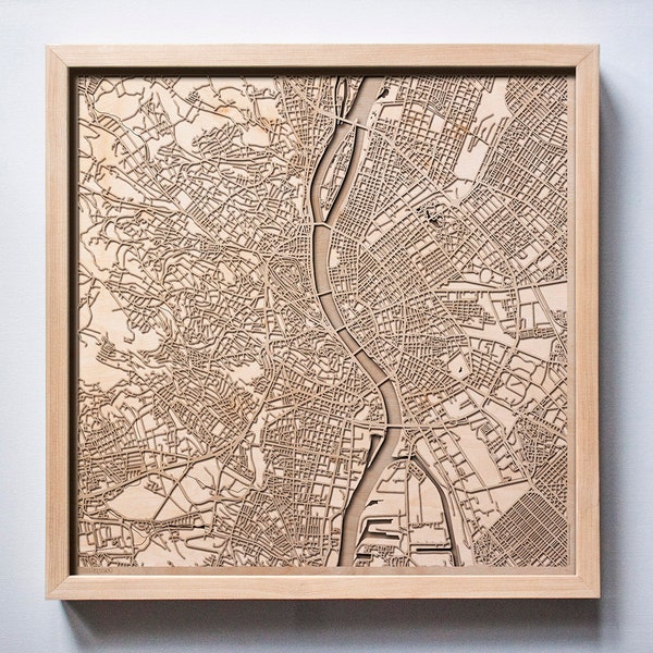 Wooden Map - Etsy