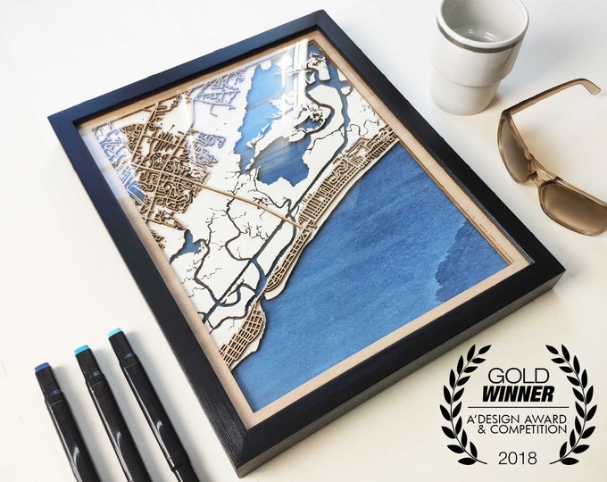Laser Cut London Wooden Map – Framed Minimalist 3D Wall Art - Etsy Canada