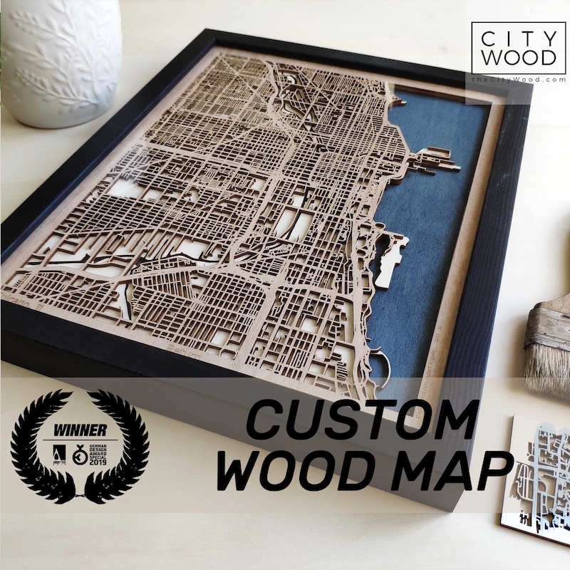 Custom Map Gifts - 60+ Gift Ideas for 2024