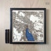 Zurich Wood Map - 3D Laser Cut Map - Etsy