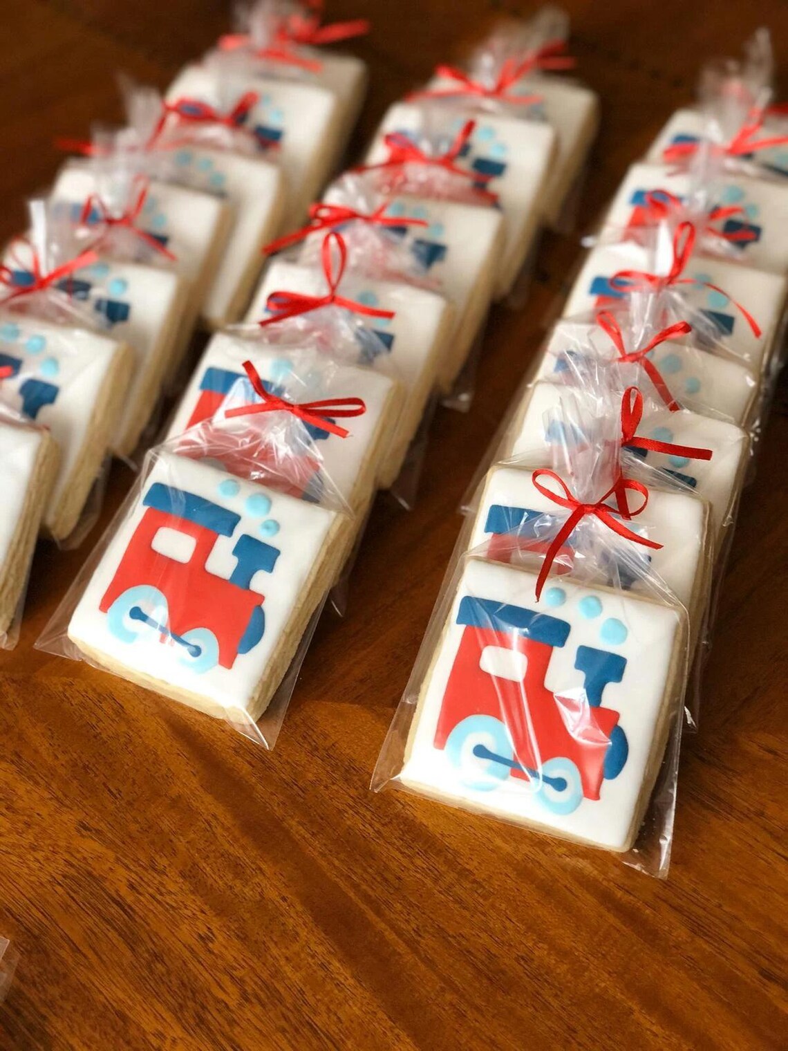 Train Cookies, Chu Chu Train, Number Cookies (6 Train Cookies and 6 ...