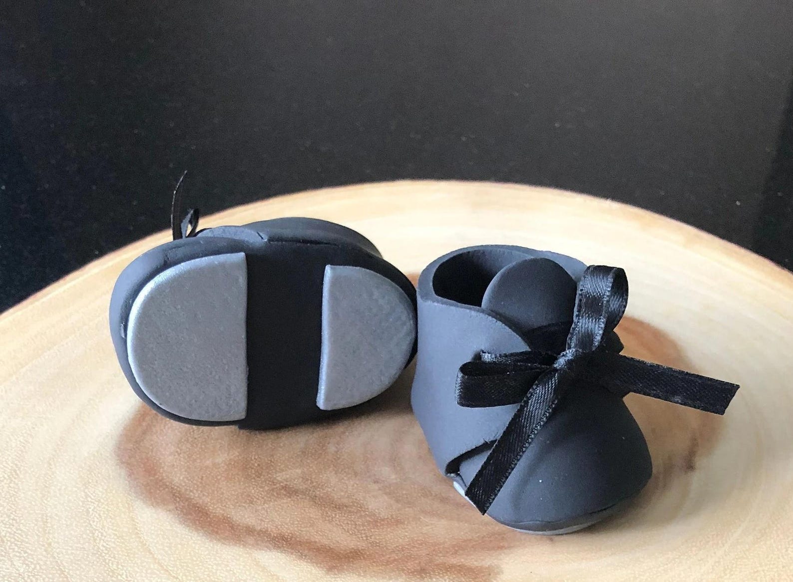 Fondant Booties Cake Topper for Baby, Fondant Shoes, Fondant Tapper ...