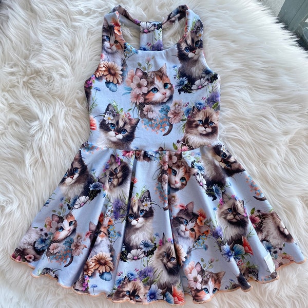 Cat Dress - Etsy