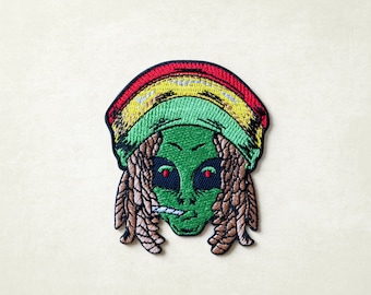 Anime Alien Embroidery - Etsy