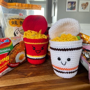 Super Cute Crochet Ramen Cups - Etsy