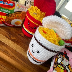 Super Cute Crochet Ramen Cups - Etsy