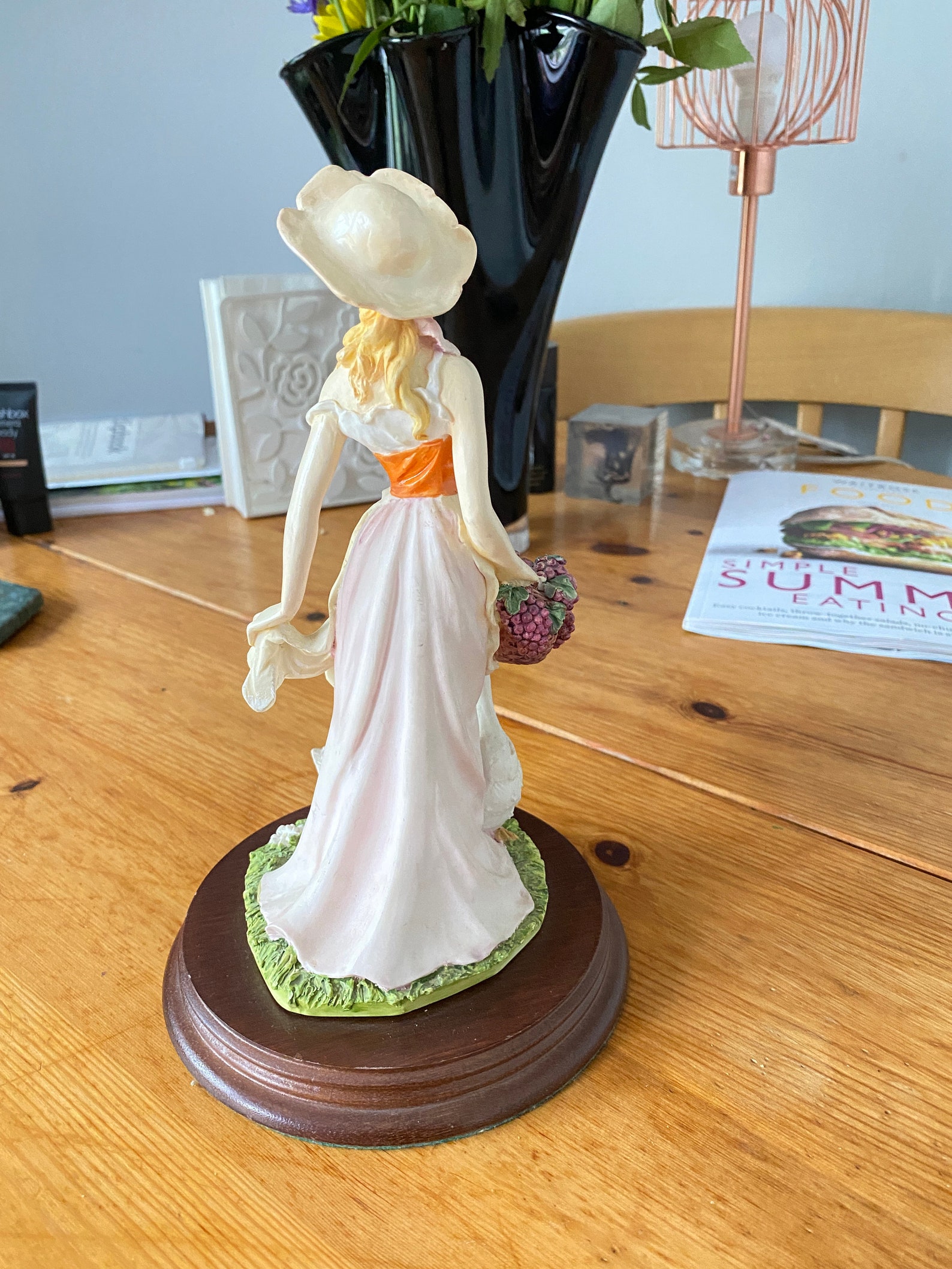 Vintage The Leonardo Collection Country Folk Figurine from | Etsy