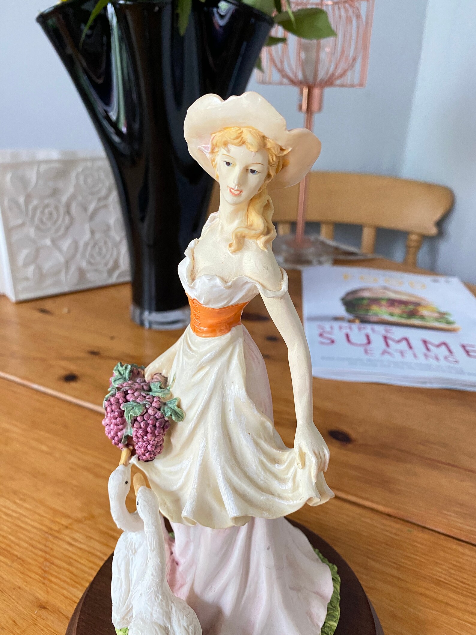 Vintage The Leonardo Collection Country Folk Figurine from | Etsy