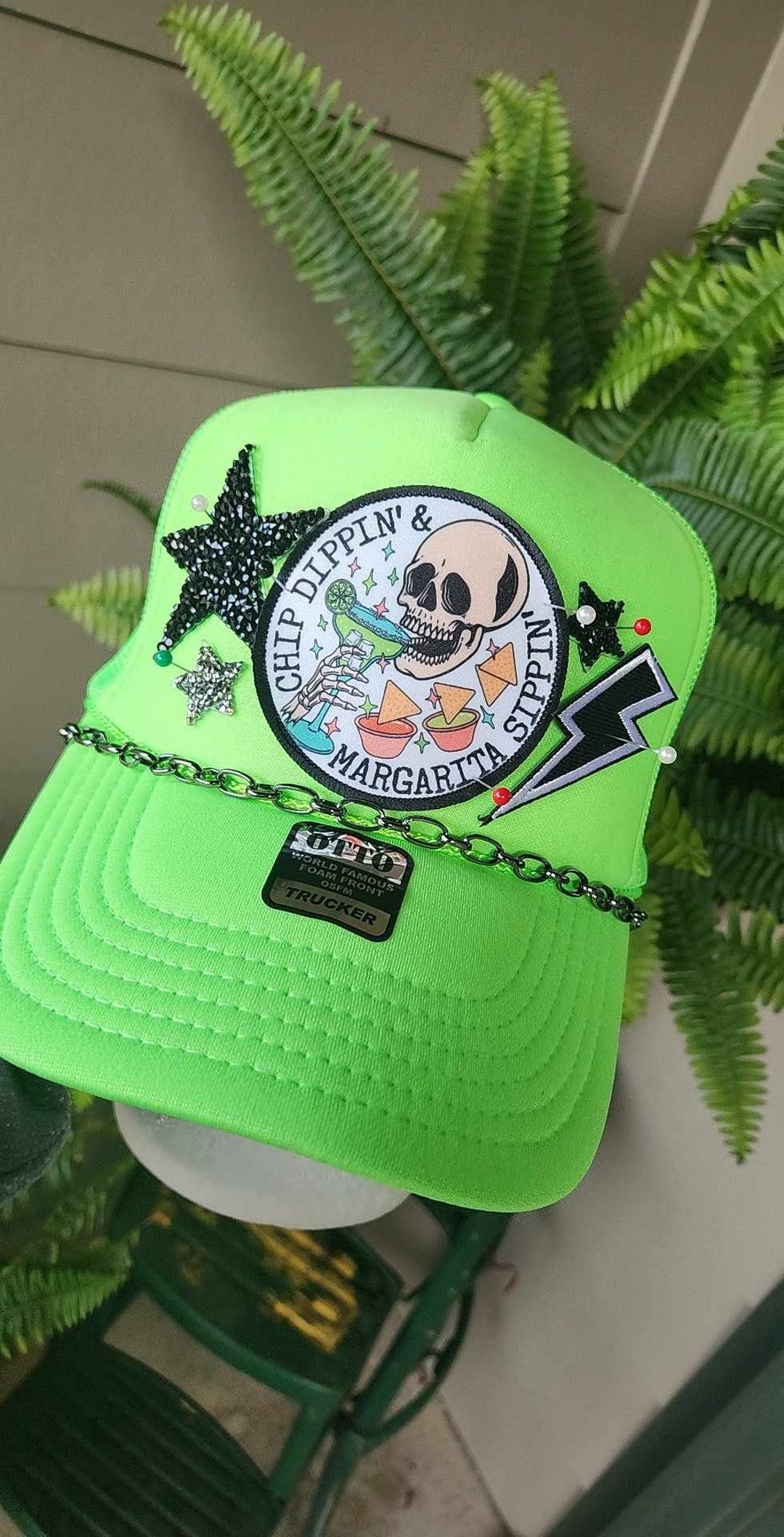 Chip Dipping Margarita Sippin Foam Trucker Hat Hat for Summertime - Etsy