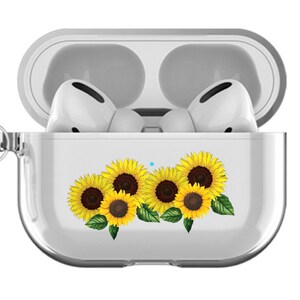 Custom Floral Initials Ombré AirPod Case Custom Name Initials ...