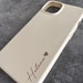 Personalized Name Heart Soft Silicone Custom Shockproof Pastel Phone ...