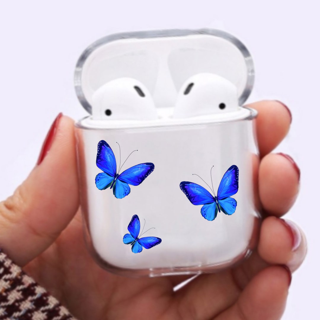 Butterfly Airpods Case Clear AirPod Pro Cover Holder - Etsy