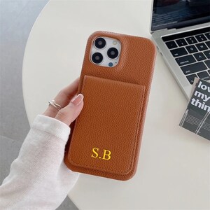 Personalized Gold Initial Letters Custom Name Wallet Card Holder Wallet ...