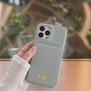 Personalized Gold Initial Letters Custom Name Wallet Card Holder Wallet ...