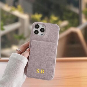 Personalized Gold Initial Letters Custom Name Wallet Card Holder Wallet ...