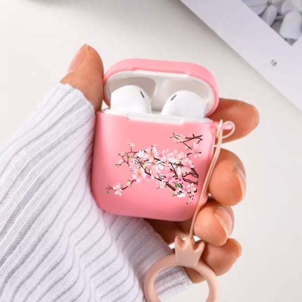 Silicone Airpod Case With Keychain - Etsy