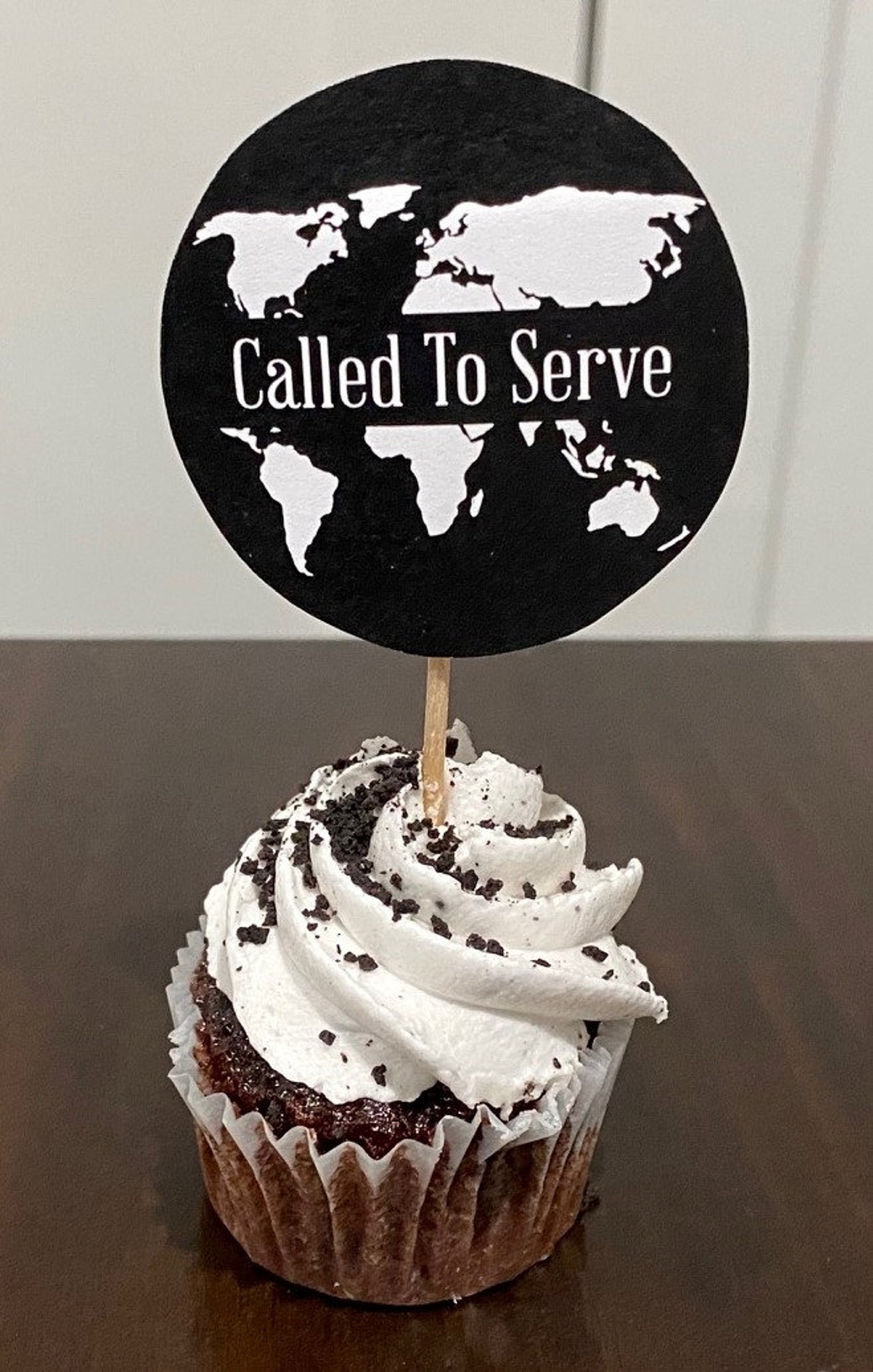 Missionary Cupcake Toppers • Called to Serve • Return With Honor ...