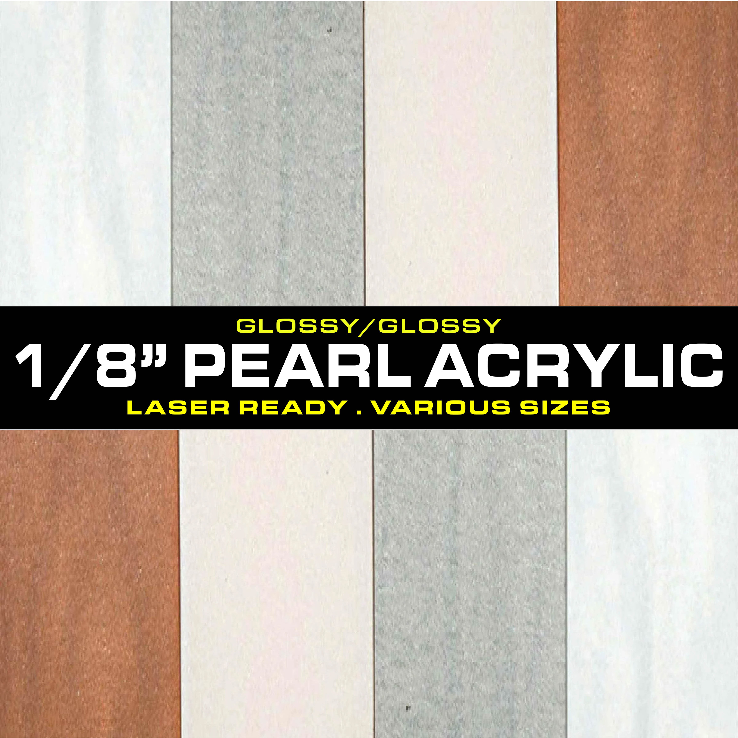 PEARL 3mm ACRYLIC Laserable - Etsy