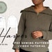 HARPER Pullover // Digital Sewing Pattern // Sizes XS-3XL // PDF Sewing ...