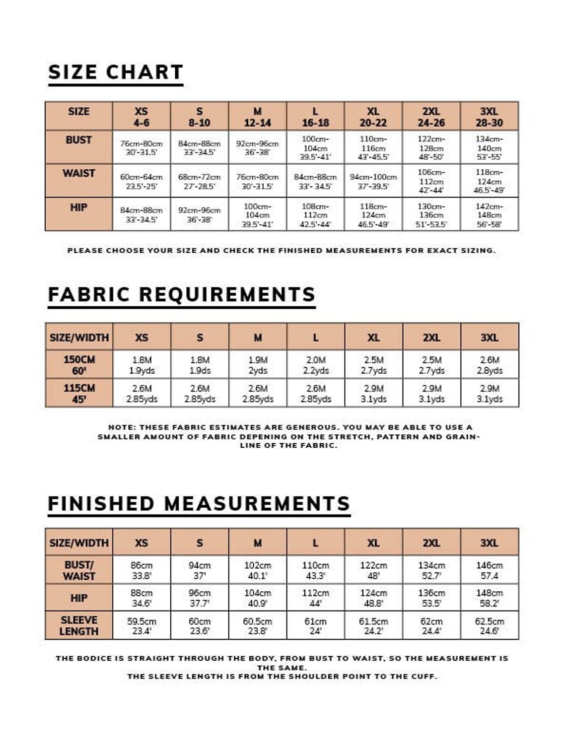 HARPER Pullover // Digital Sewing Pattern // Sizes XS-3XL // PDF Sewing ...