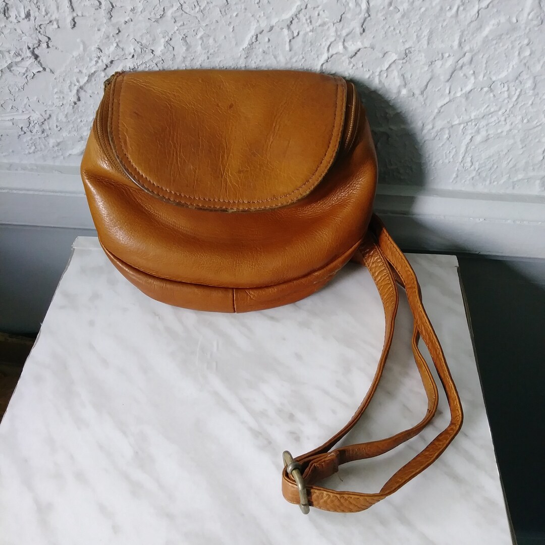 Vintage Leather Small Shoulder or Crossbody Purse by Boulder Ridge ...
