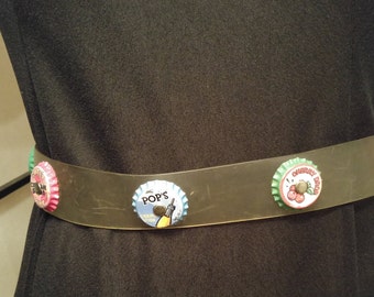 Bottle Cap Belt - Etsy