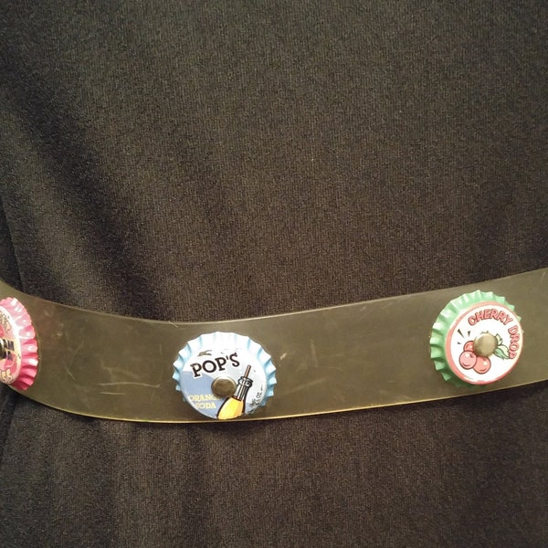 Bottle Cap Belt - Etsy