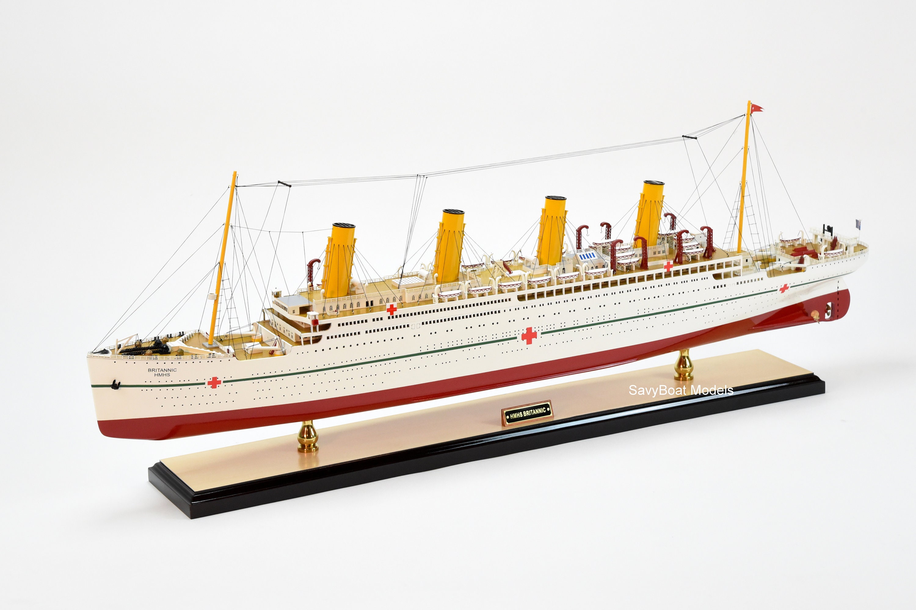 HMHS Britannic White Star Line Olympic-Class Ocean Liner - Etsy.de
