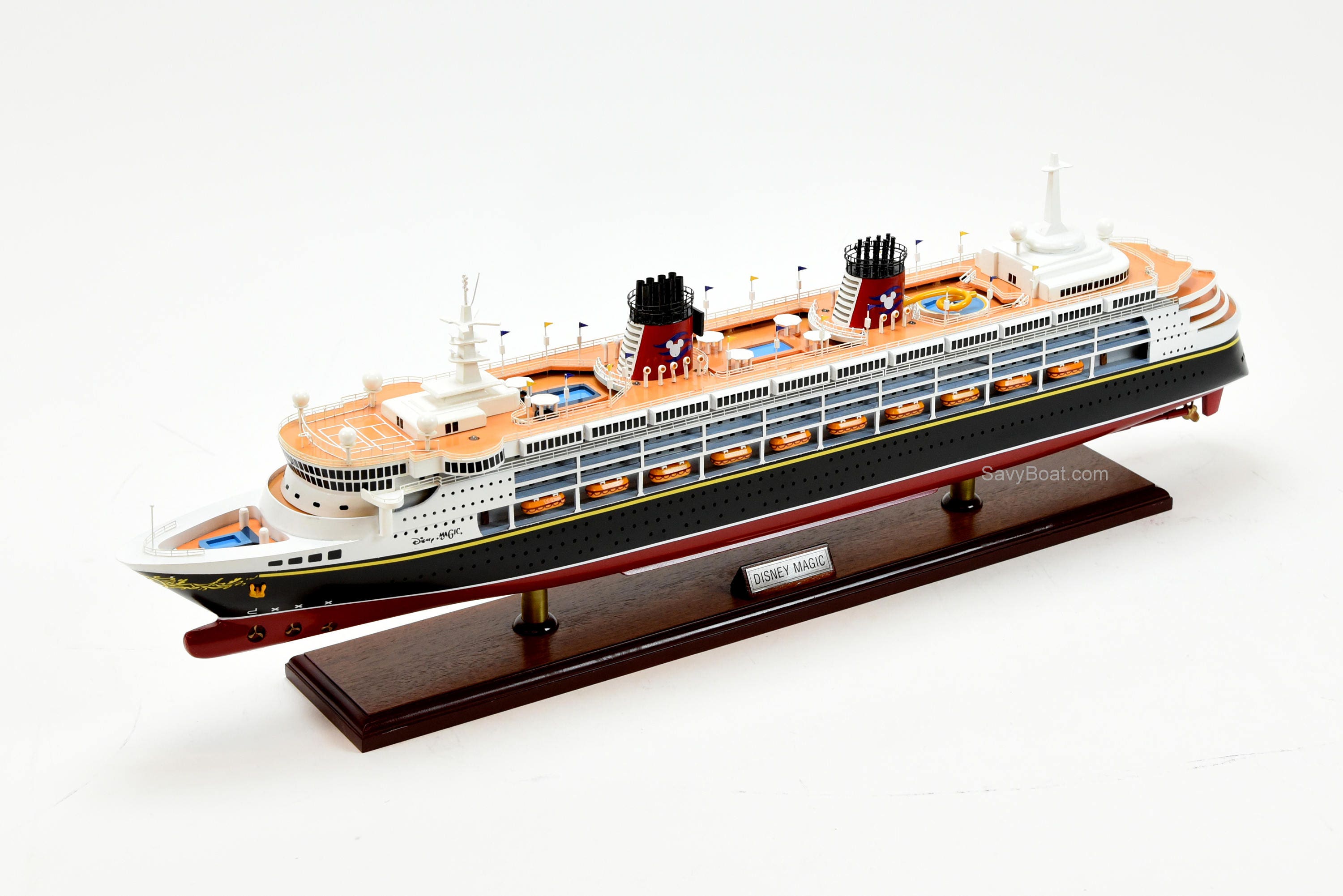 Disney Magic Cruise Ship Handmade Wooden Ship Model 32 | Etsy