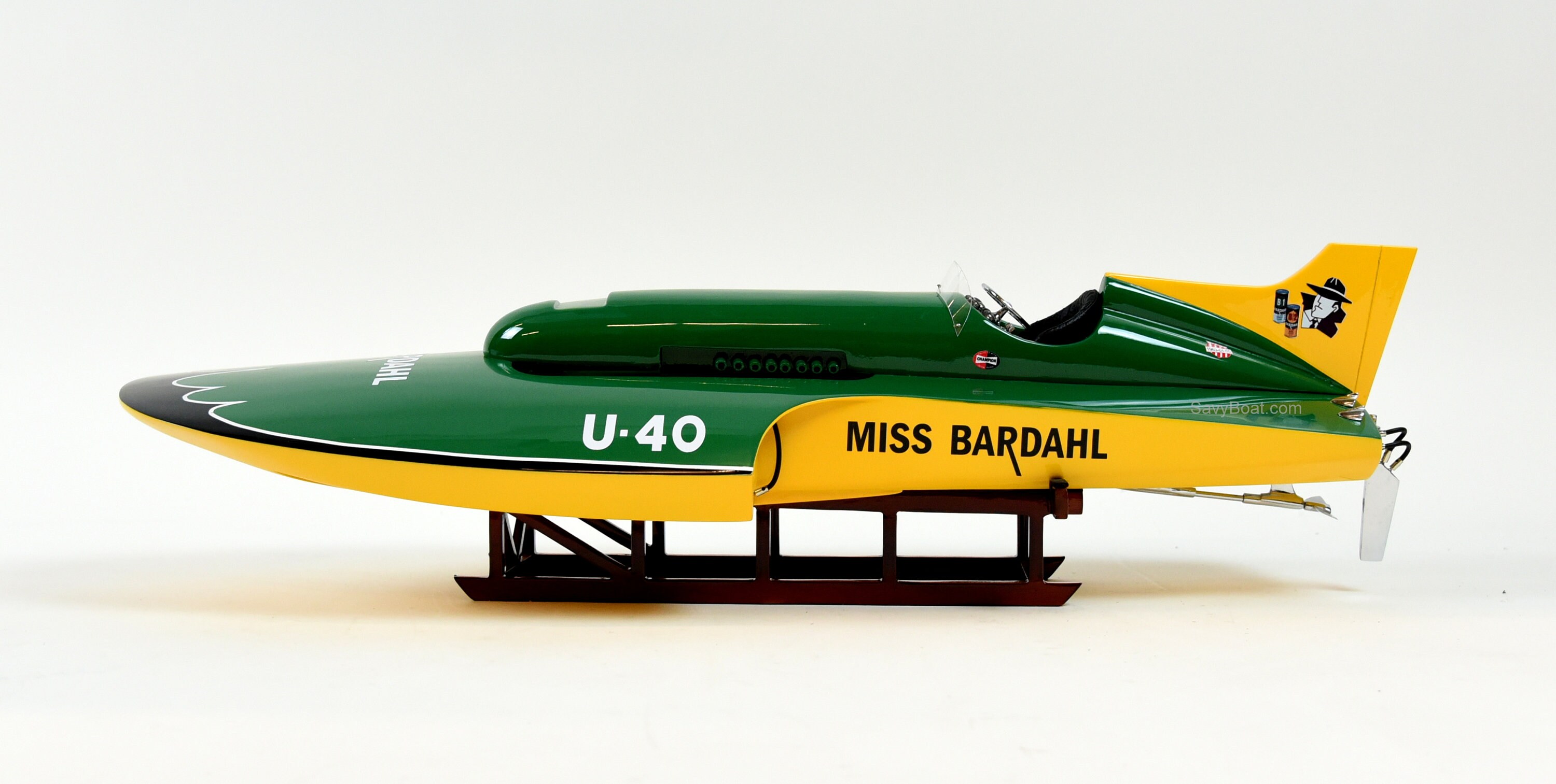 U-40 Miss Bardahl Unlimited Hydroplane Racing Boat Model | Etsy