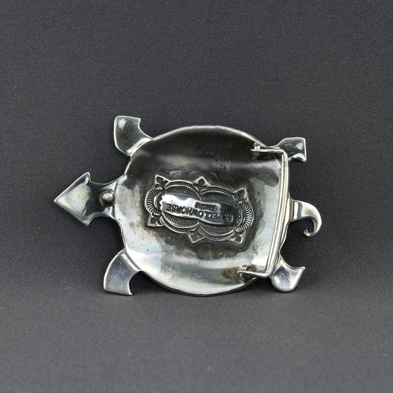 Vintage Native American Navajo Artist Pat Yellowhorse Sterling - Etsy