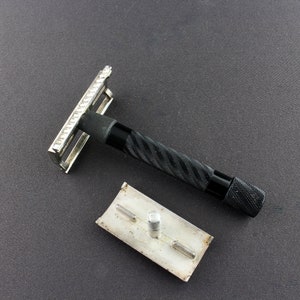 Vintage 1930s Rotbart Black Handle Double Edge Safety Razor With ...