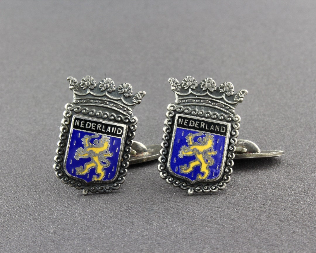 Vintage Nederland Dutch Royal Family Monarch Coat of Arms Lion - Etsy