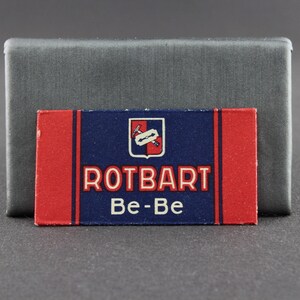 Vintage 1930s Rotbart Black Handle Double Edge Safety Razor With ...