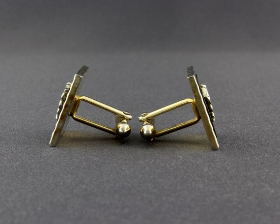 Vintage Swank Medical Caduceus Symbol Diamond Cut Shi… - Gem