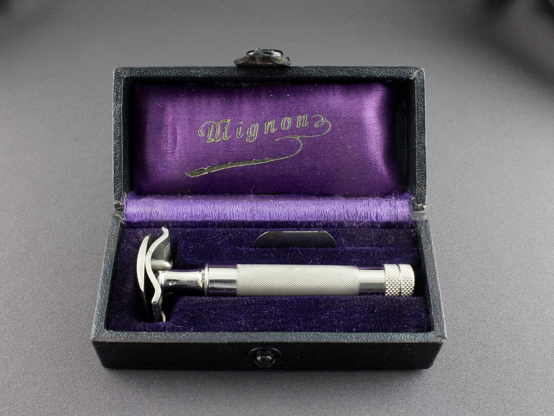 Vintage 1920s Mignon Mini Head Silver Double Edge Callus Corn Remover ...