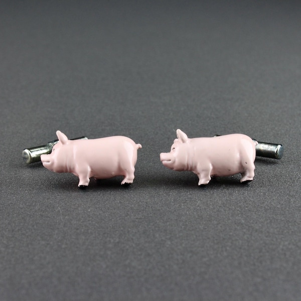 Pig Cufflinks - Etsy Canada