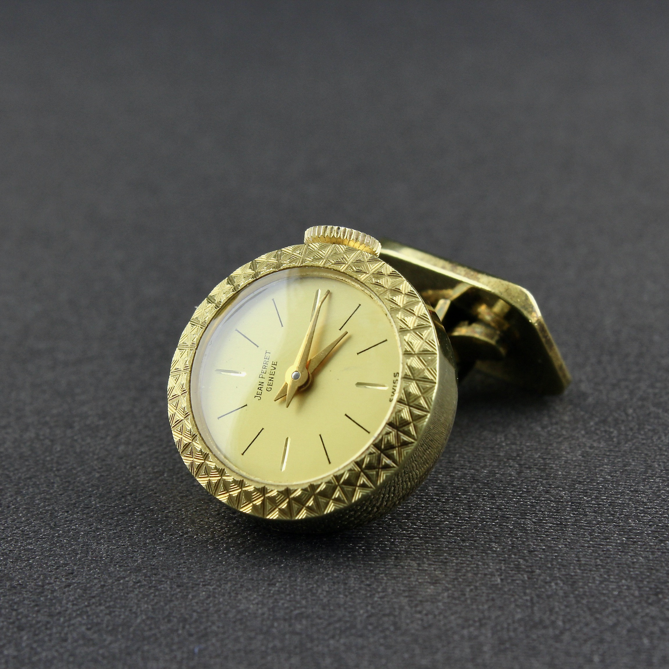 Vintage Jean Perret Geneve Swiss Working Windup Watch Shiny | Etsy