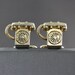 Vintage Swank Rotary Dial Landline Classic Model 500telephone Cufflinks ...